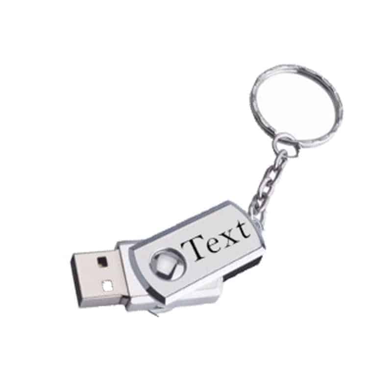 Customized Metal Swivel pen drive – PrintMyGift.in